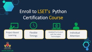 QUICK START GUIDE FOR PYTHON | PPT