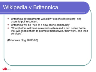 Wikipedia and Information literacy | PPT