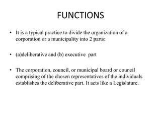 ANALYSIS OF URBAN LOCAL SELF GOVERNMENT IN INDIA | PPTX