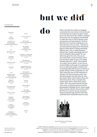 THE Stylemate - nobody believed it - issue 02 | 2020 | PDF