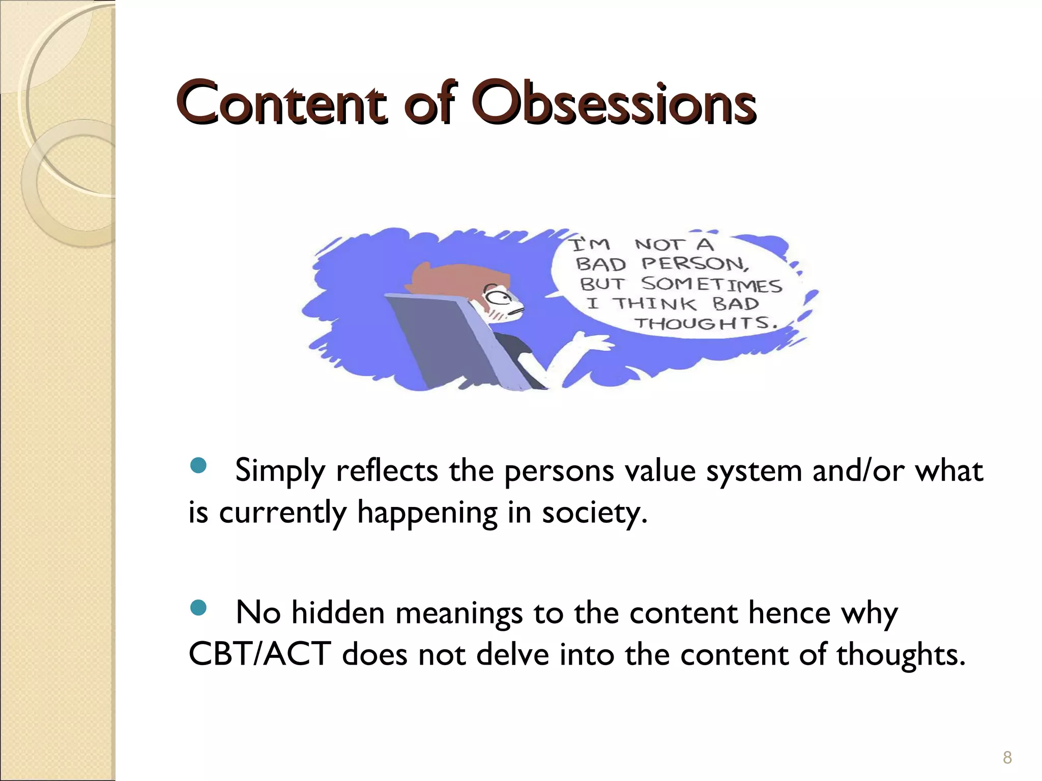 I Am a Little Bit OCD. Are You? | PPT