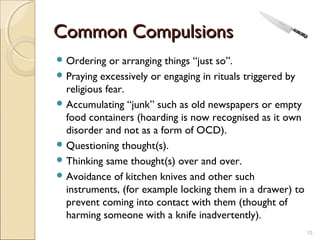 I Am a Little Bit OCD. Are You? | PPT