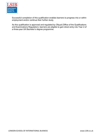 Level 4 Diploma in Logistics and Supply Chain Management | PDF