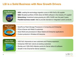 LSI Corporate Presentation | PPT