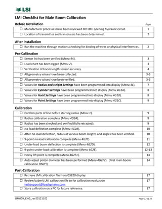 LSI LMI Calibration Guide.pdf SAFETY DEVICE | PDF