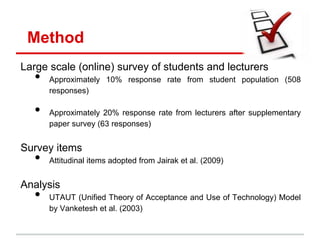 _mobile learning lecturers versus students on usage and perception ...