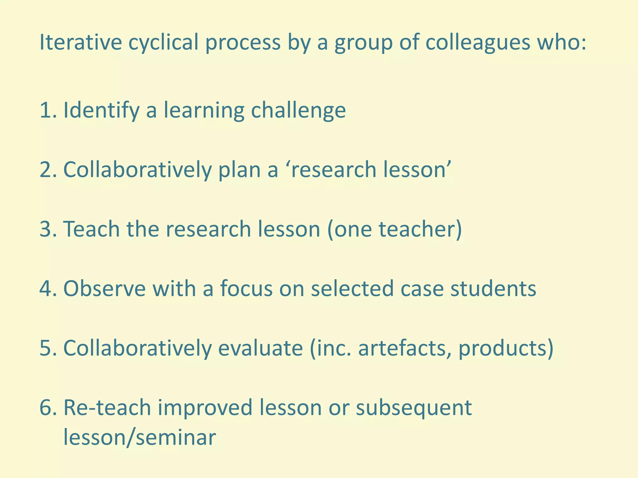 Lesson studyintro for HE | PPTX
