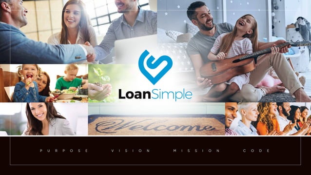 Loan Simple Purpose Vision Mission Code | PPT