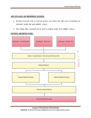keyword query routing | PDF