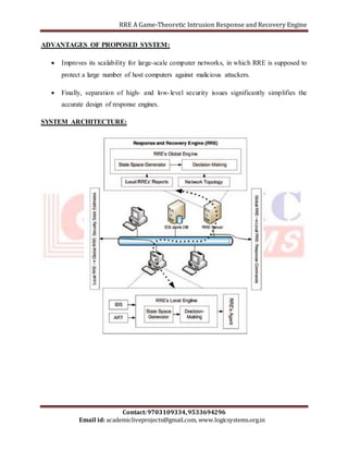 rre a game-theoretic intrusion response and recovery engine | PDF