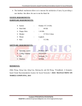 friend book a semantic-based friend recommendation system for social ...