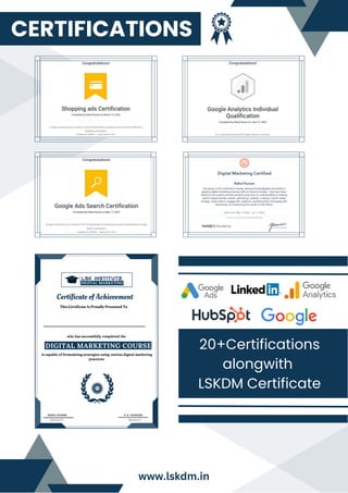 LSKDM Brochure | PDF