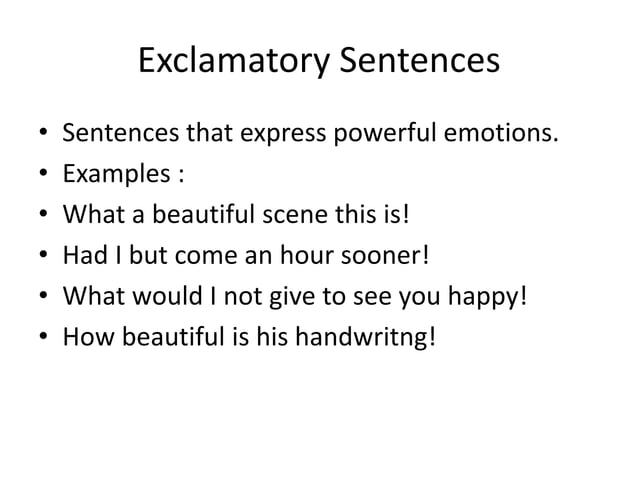 Transformation of sentences | PPTX