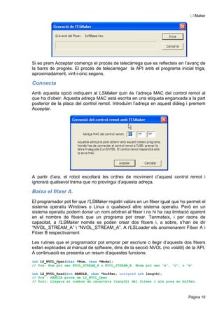 Manual d'usuari del LSLoader | PDF