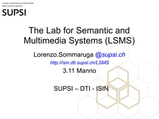 Lsms SUPSI DTI ISIN | PPT