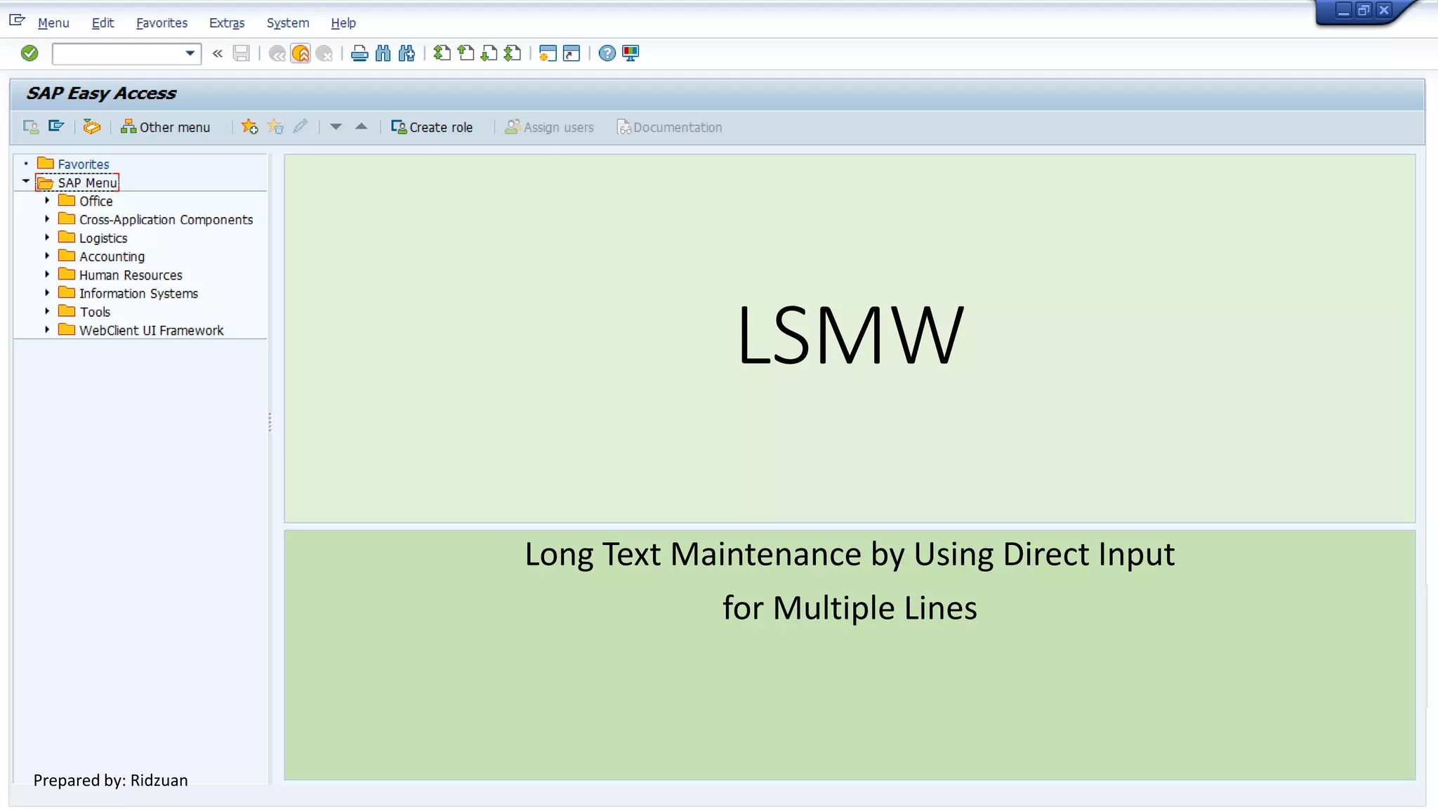 LSMW - Multiple Line of Material Master Long Text | PPTX
