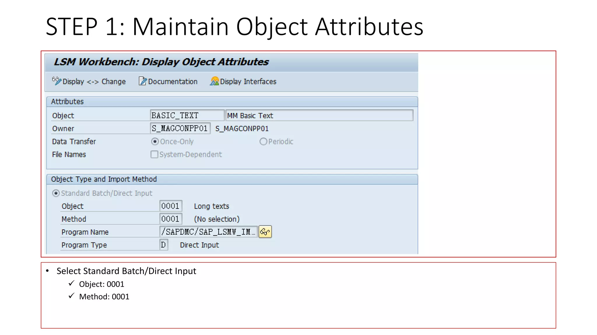 LSMW - Multiple Line of Material Master Long Text | PPTX