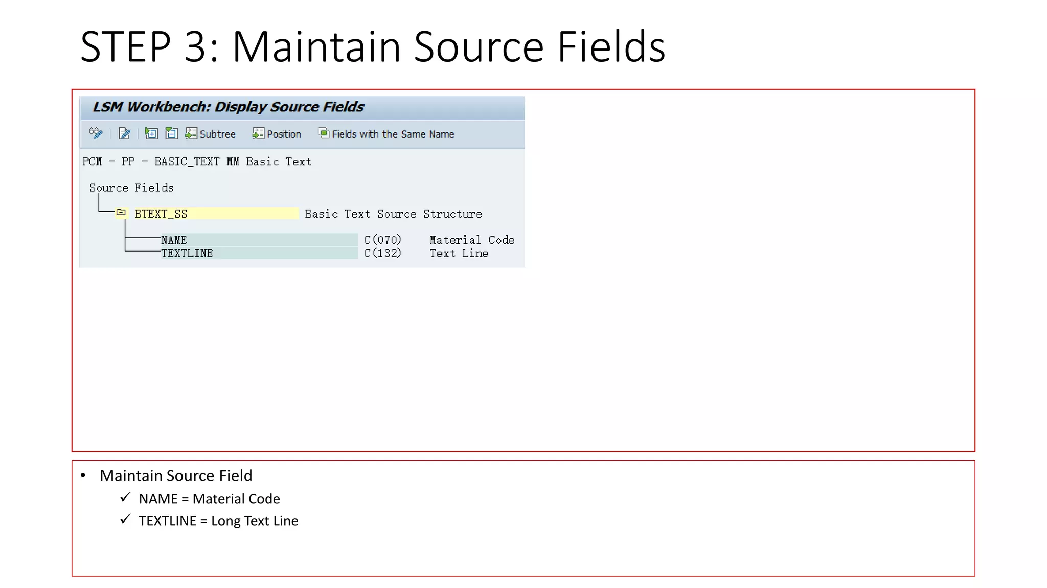 LSMW - Multiple Line of Material Master Long Text | PPTX