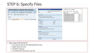 LSMW - Multiple Line of Material Master Long Text | PPTX