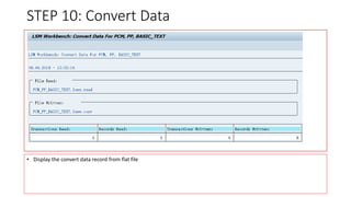 LSMW - Multiple Line of Material Master Long Text | PPTX