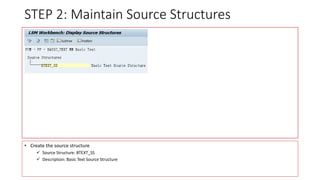 LSMW - Multiple Line of Material Master Long Text | PPTX