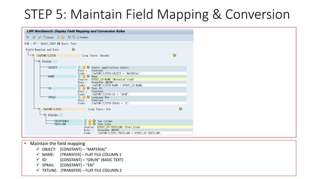 LSMW - Multiple Line of Material Master Long Text | PPTX