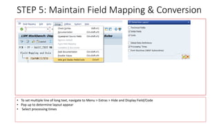 LSMW - Multiple Line of Material Master Long Text | PPTX
