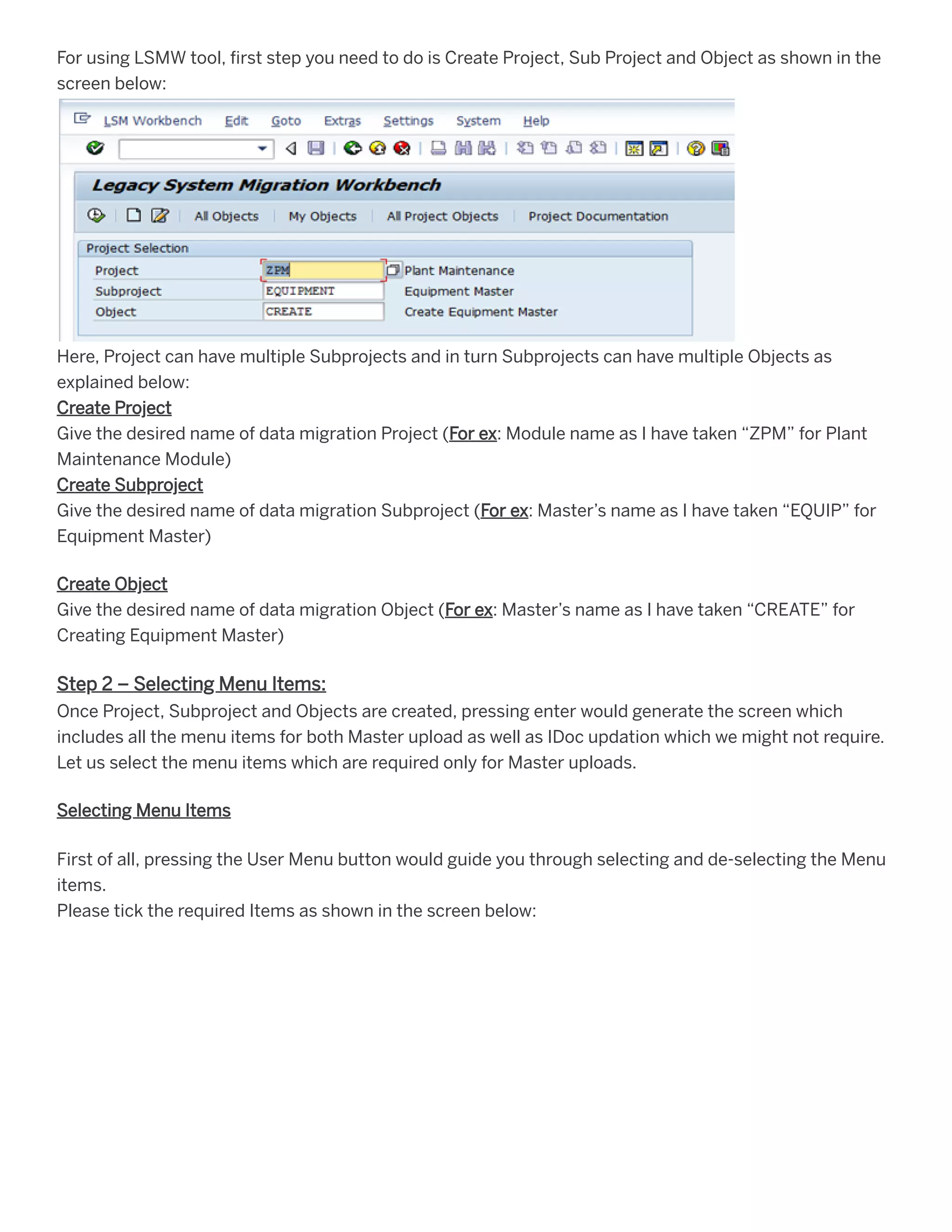 Lsmw for master data upload simple explanation | PDF