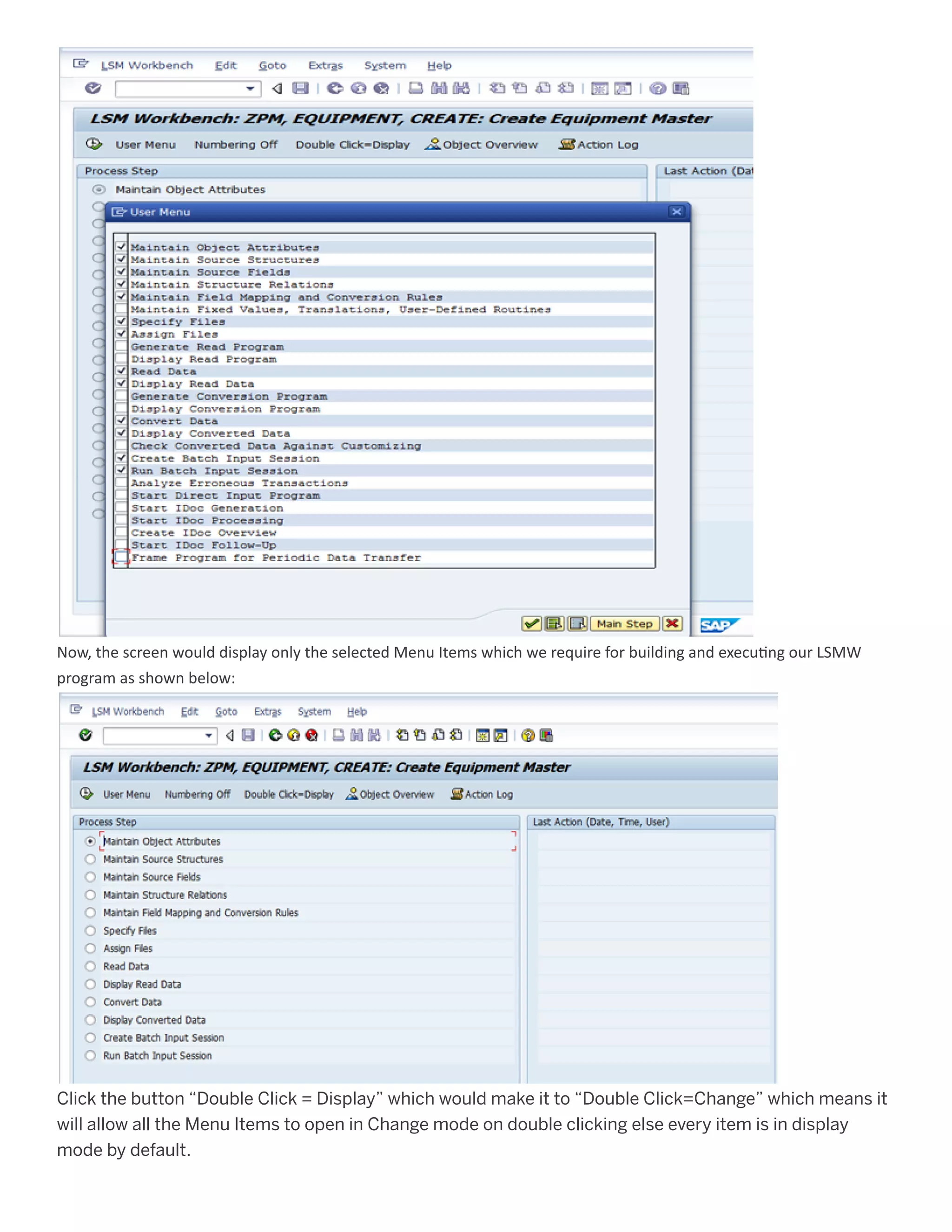 Lsmw for master data upload simple explanation | PDF