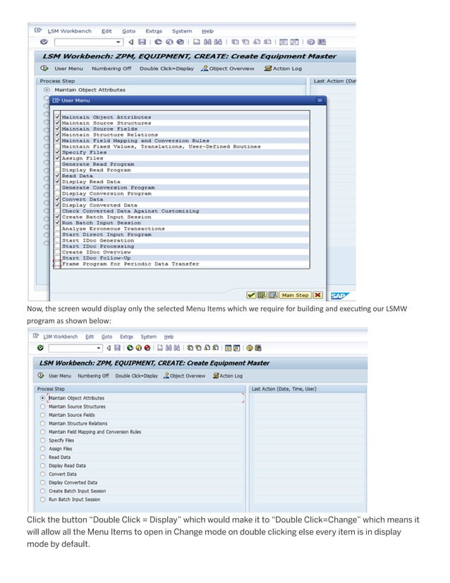 Lsmw For Master Data Upload Simple Explanation