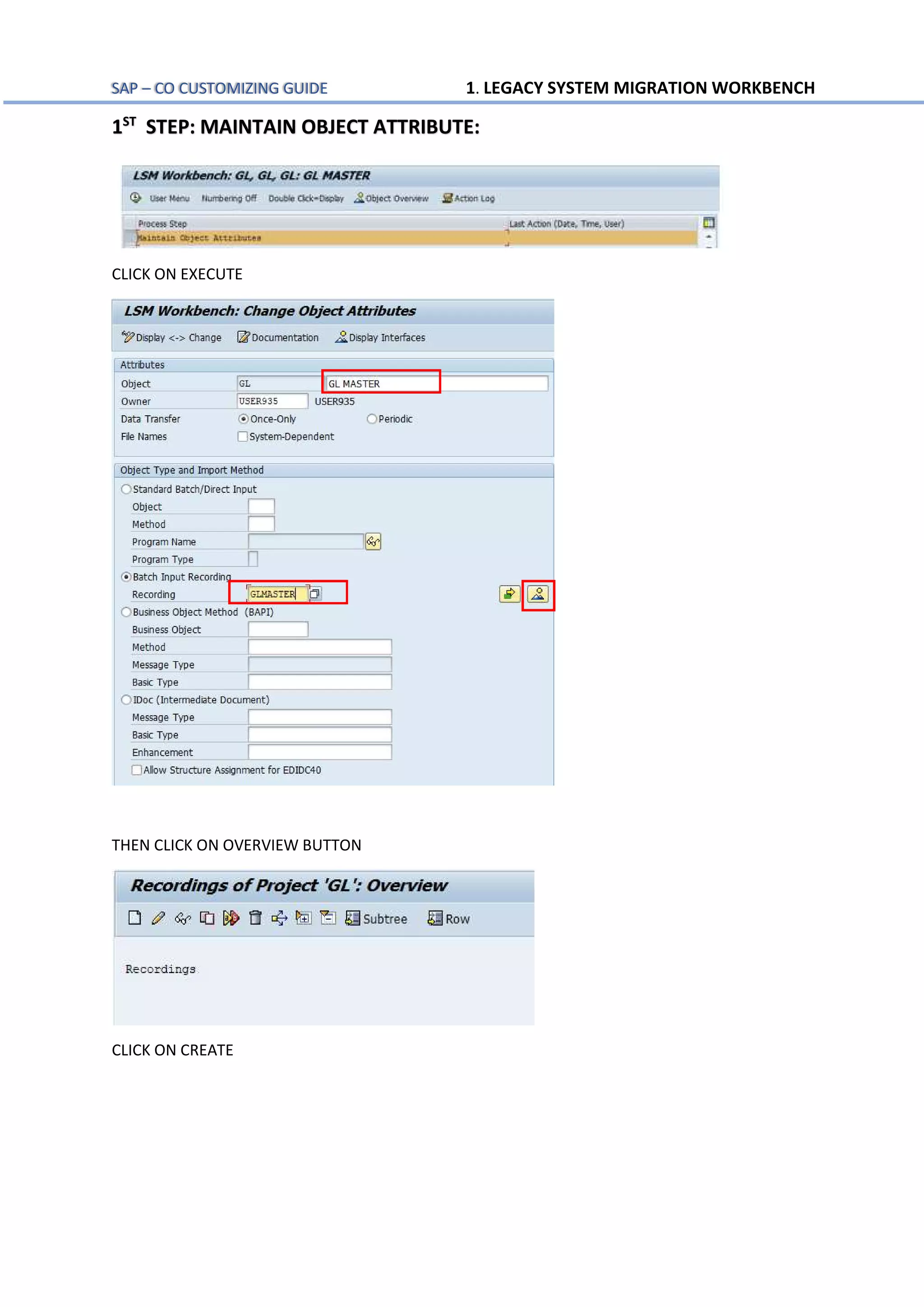 Lsmw step by- step | PDF
