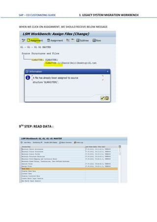 Lsmw step by- step | PDF