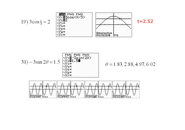 Regents Trig Graphing Problems | PPT