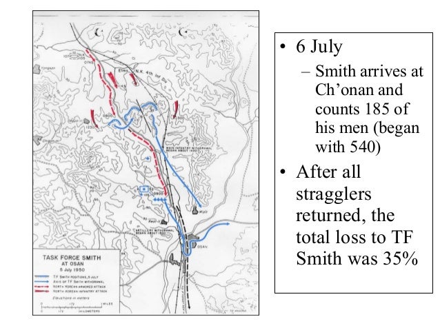 Korean War TF Smith & Inchon