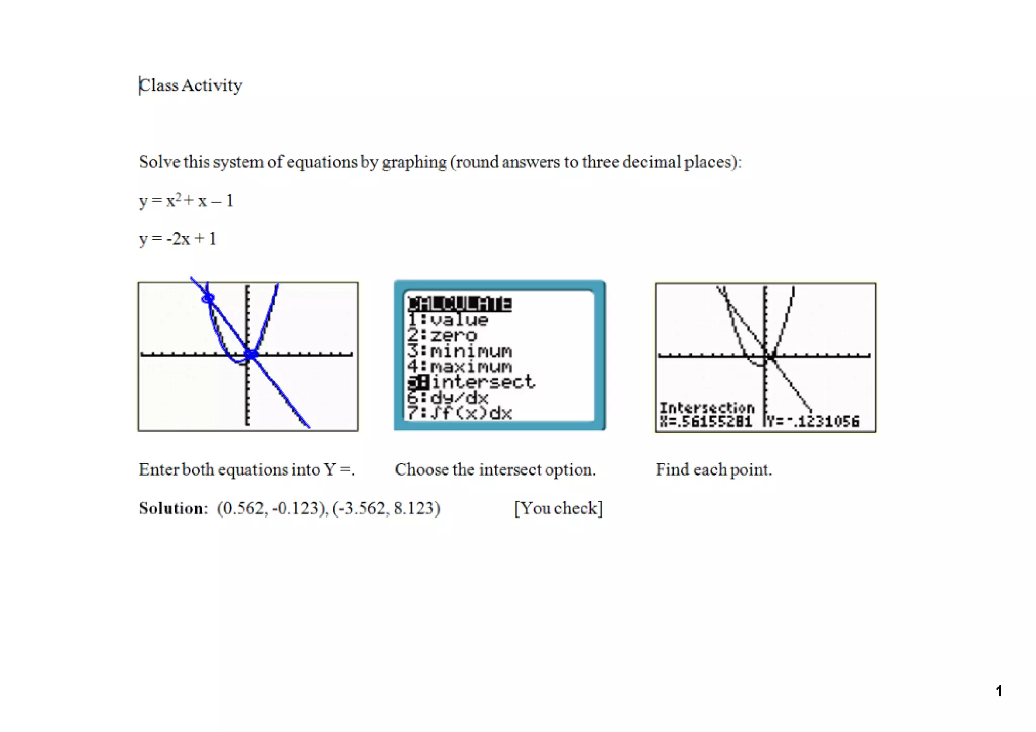 Algebra 2 Unit 4 Lesson 4 | PDF