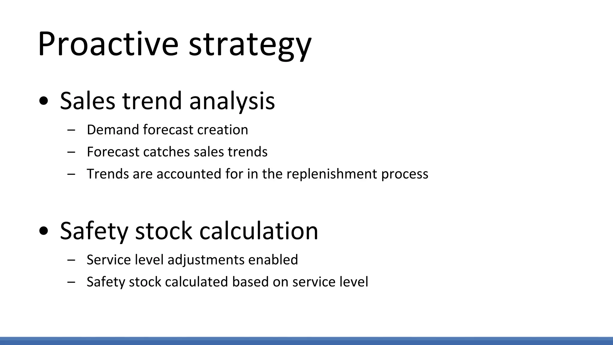 LS NAV - Demand plan in replenishment | PPTX | Logistics | Business