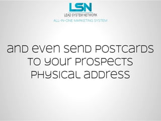 LEAD SYSTEM NETWORK (LSN) FULL COMPENSATION PLAN OVERVIEW | PPT