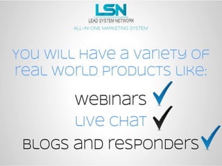 LEAD SYSTEM NETWORK (LSN) FULL COMPENSATION PLAN OVERVIEW | PPT