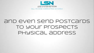 LSN Lead System Network Presentation 100% Commisions | PPT
