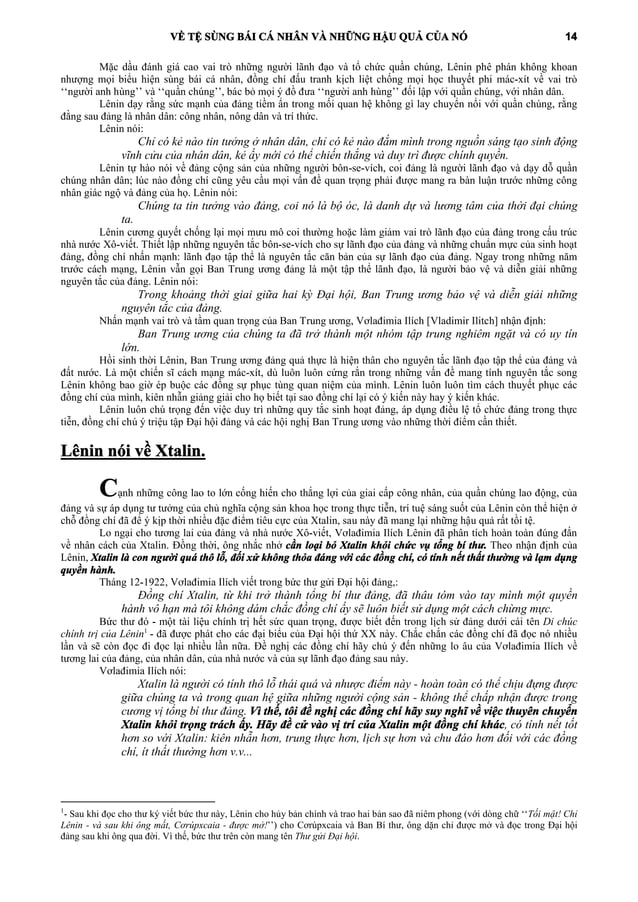 Khrusev bao-cao-ve-stalin | PDF