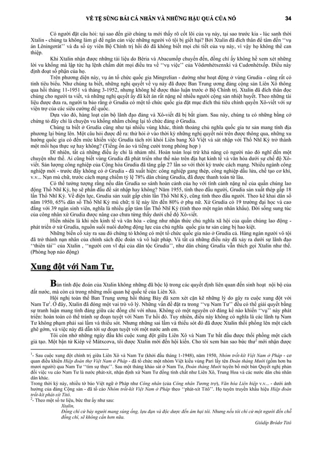 Khrusev bao-cao-ve-stalin | PDF