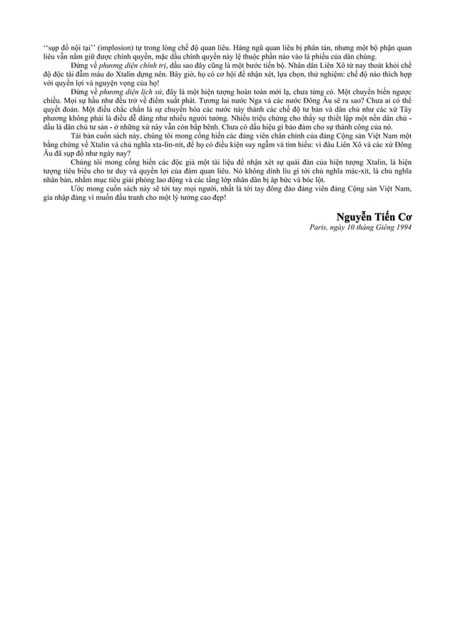 Khrusev bao-cao-ve-stalin | PDF