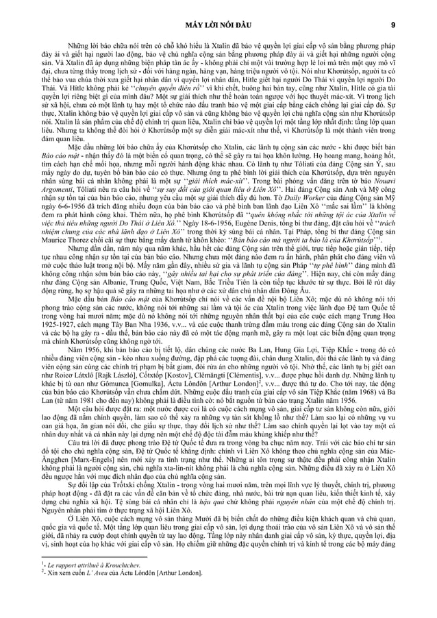 Khrusev bao-cao-ve-stalin | PDF