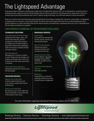 Lightspeed Overview | PDF