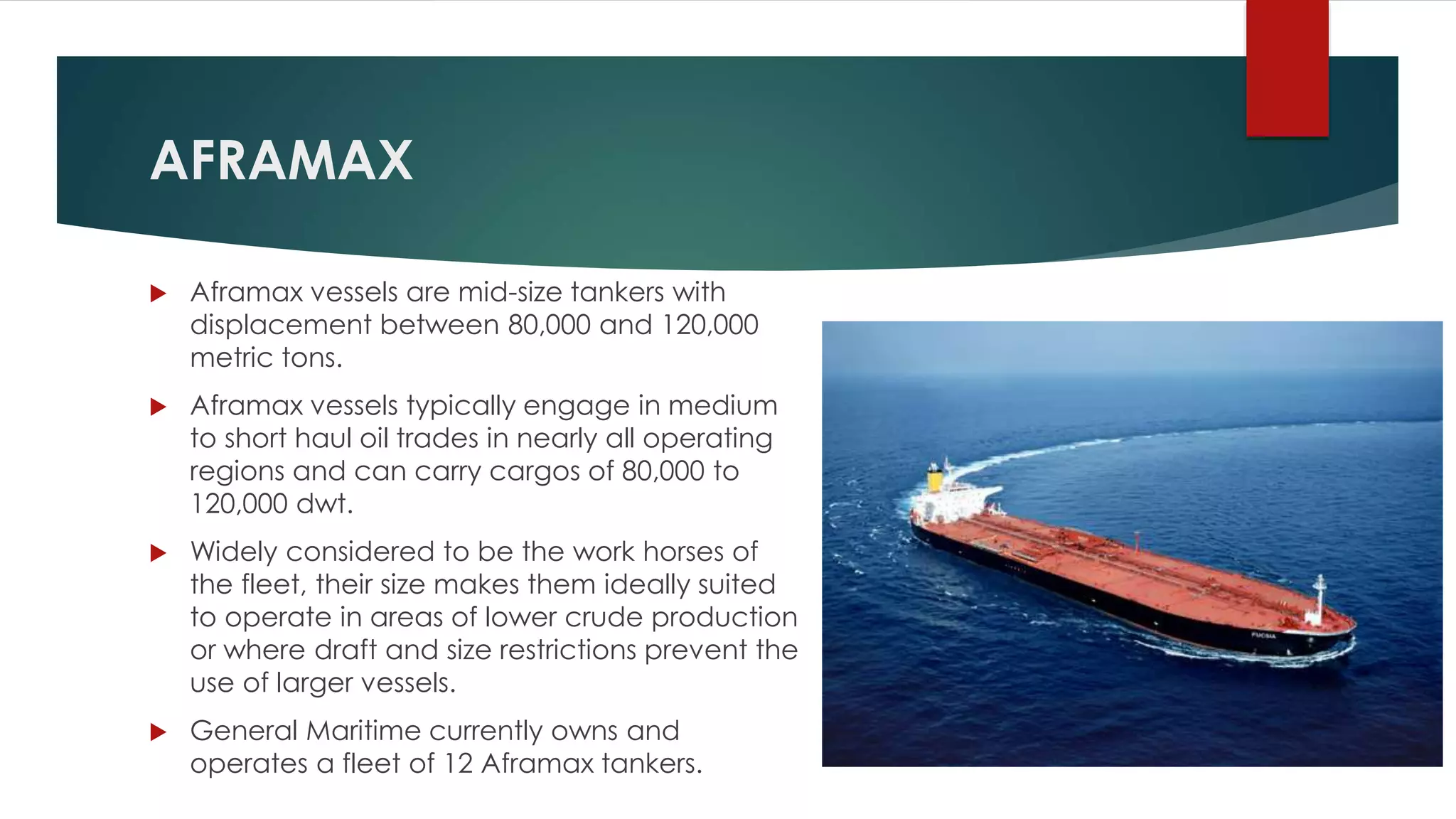 Crude Oil Carriers Types / Oil Tankers | PPTX