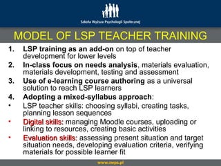 LSP/ ESP by Dr. Ghobadirad | PPT