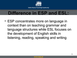 LSP/ ESP by Dr. Ghobadirad | PPT