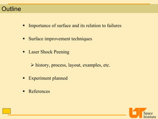 Laser Shock Peening of Bulk Metallic Glasses | PPT