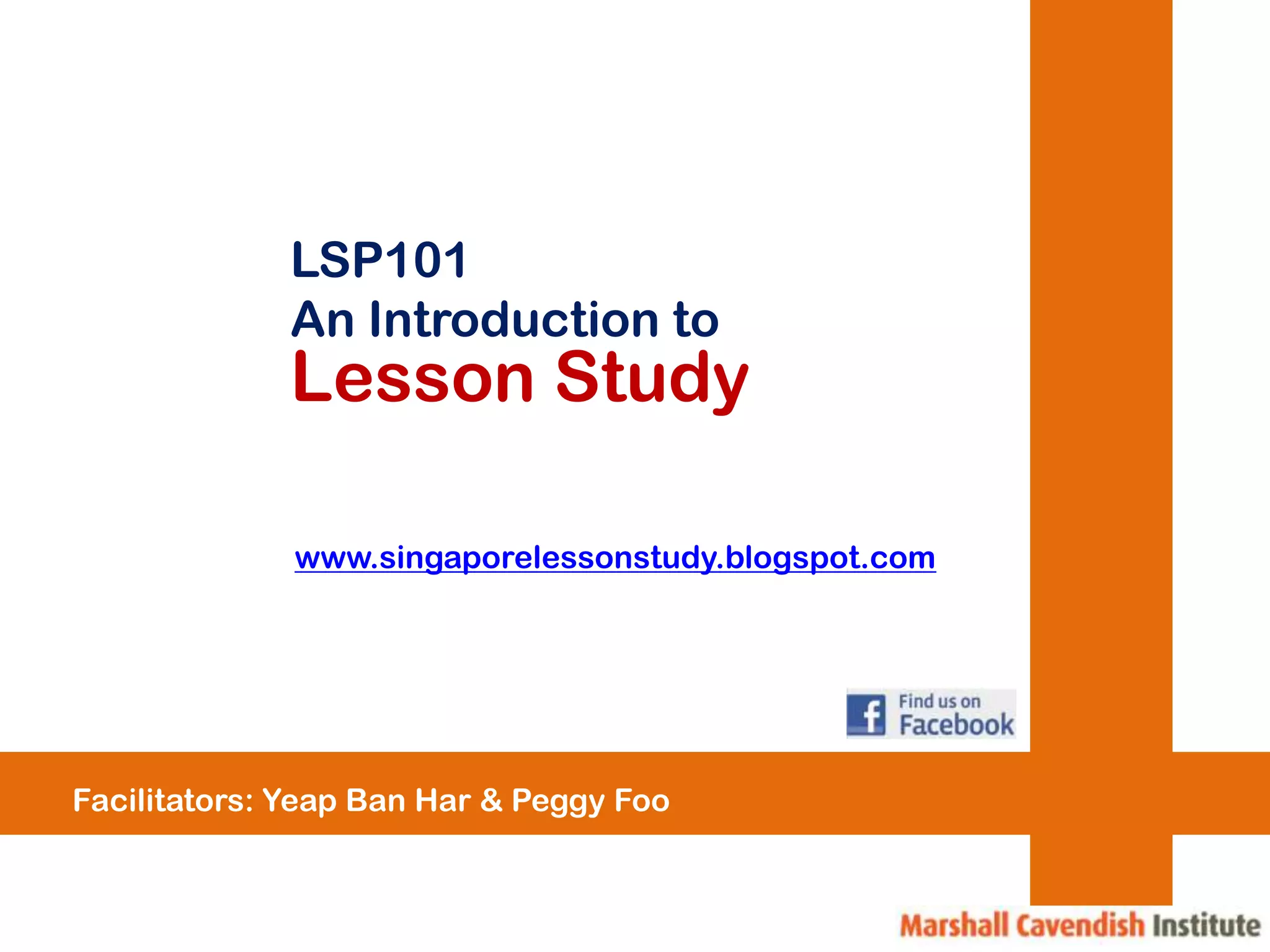 LSP101 Lesson Study | PPTX