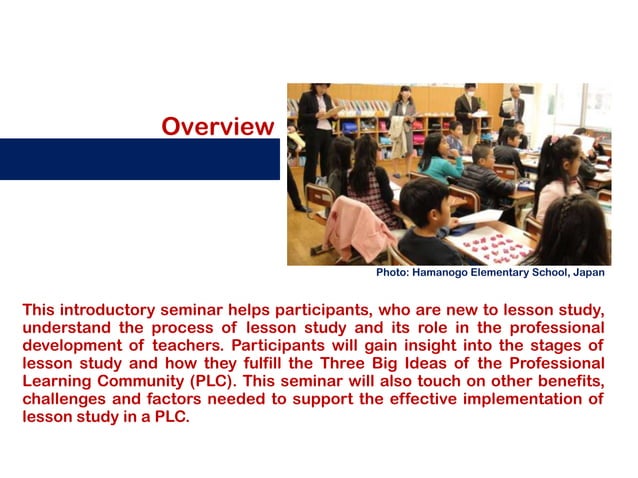 LSP101 Introduction to Lesson Study | PPT